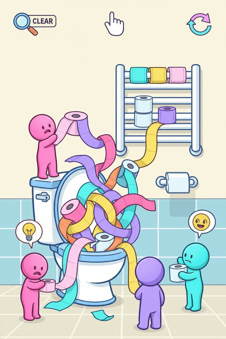 Toilet Paper Jam Play on Top Arcade – Free Online Games